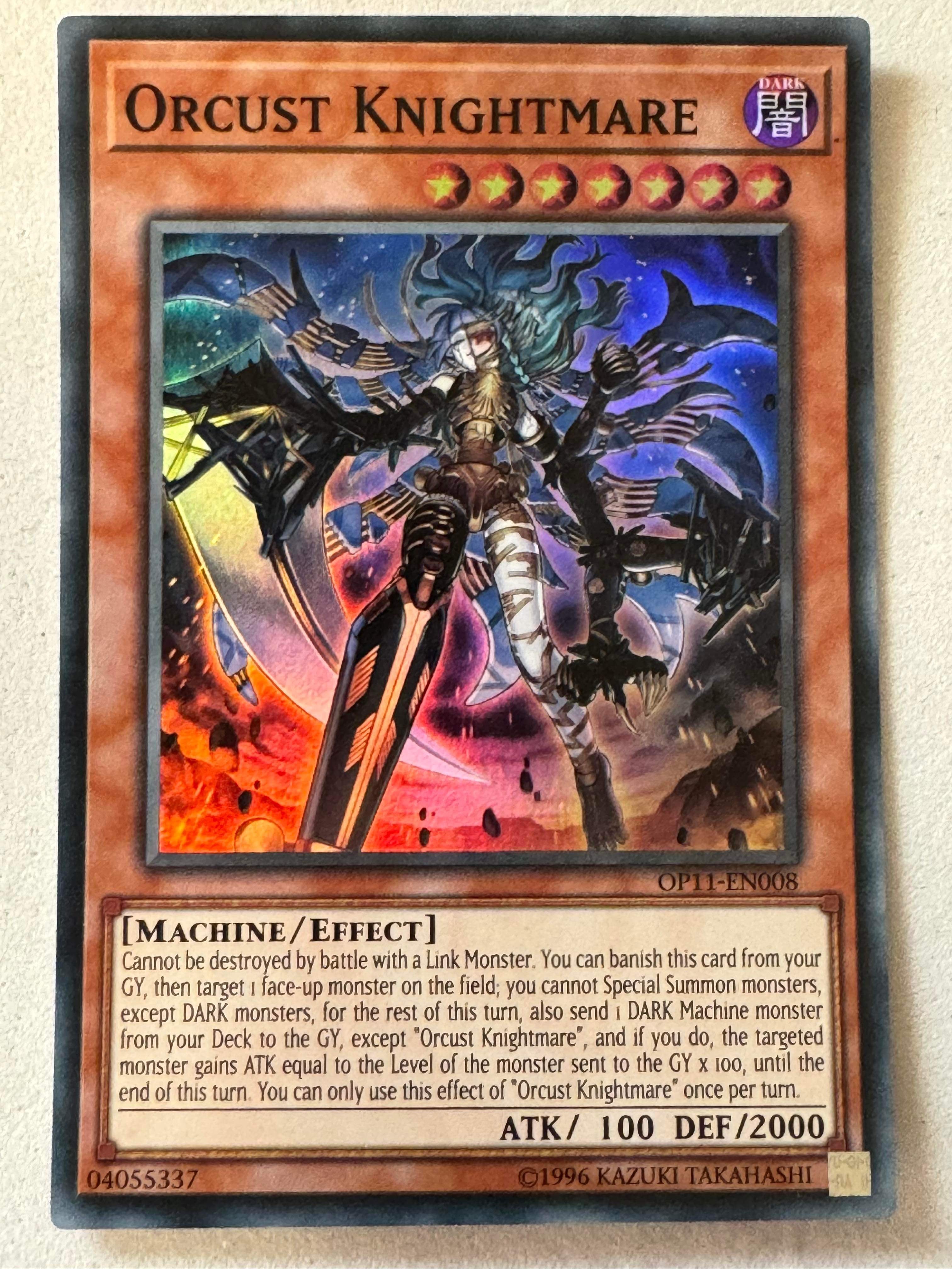 Orcust Knightmare OP11-EN008 – Genesis TCG