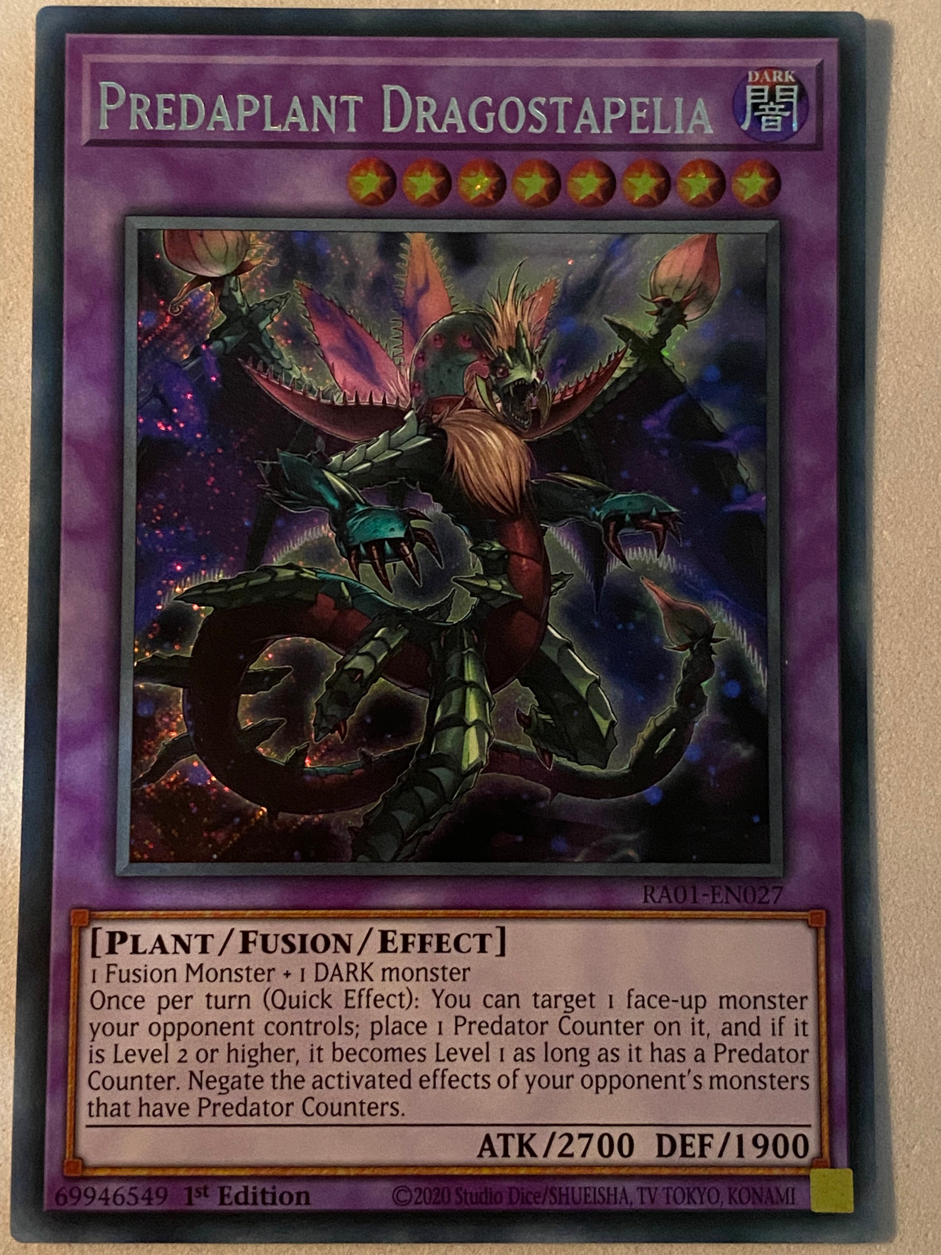 Predaplant Dragostapelia RA01-EN027 – Genesis TCG