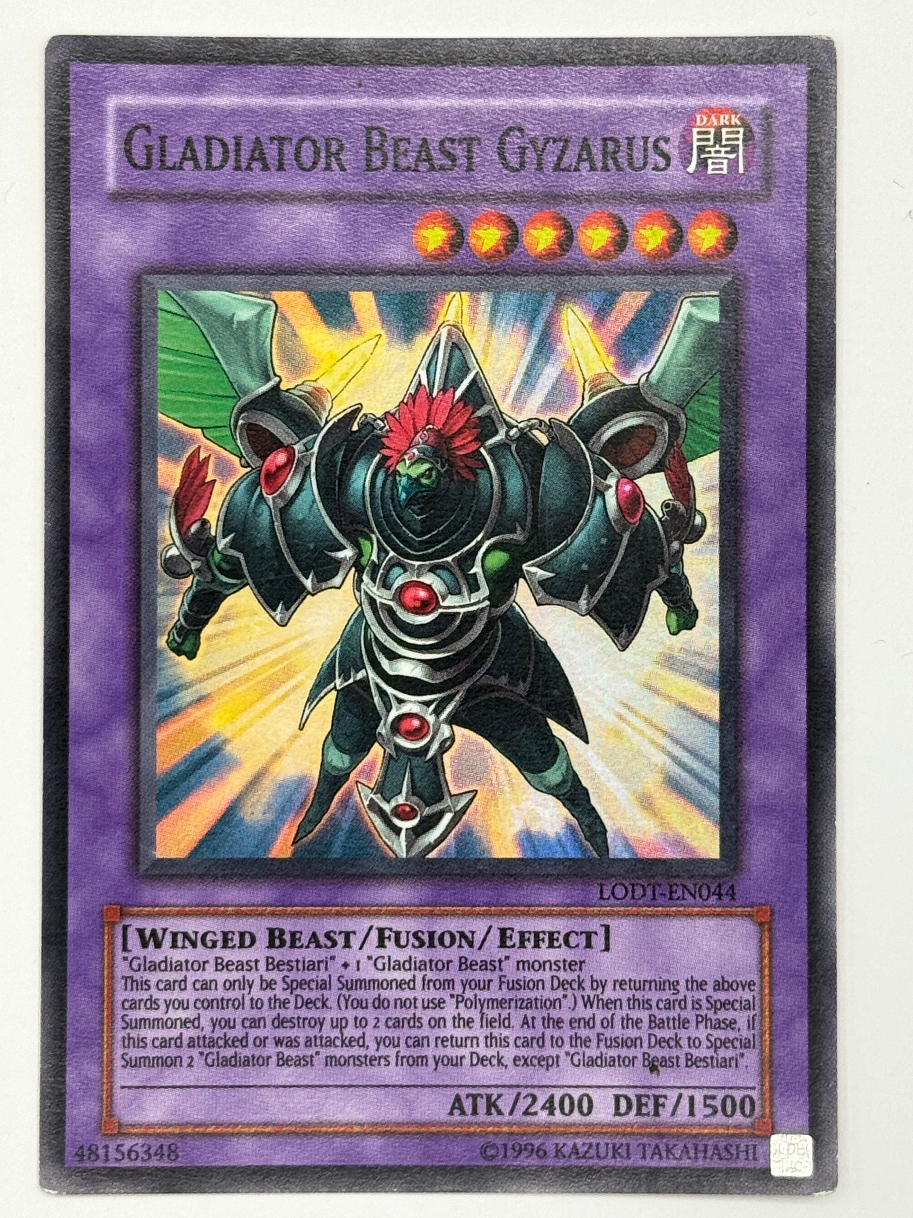 Gladiator Beast Gyzarus LODT-EN044 – Genesis TCG