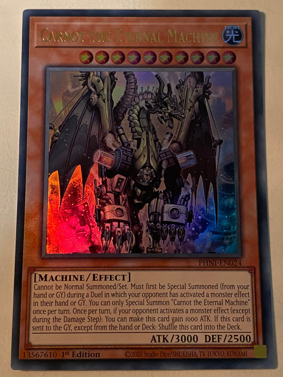 Carnot The Eternal Machine PHNI-EN024 – Genesis TCG