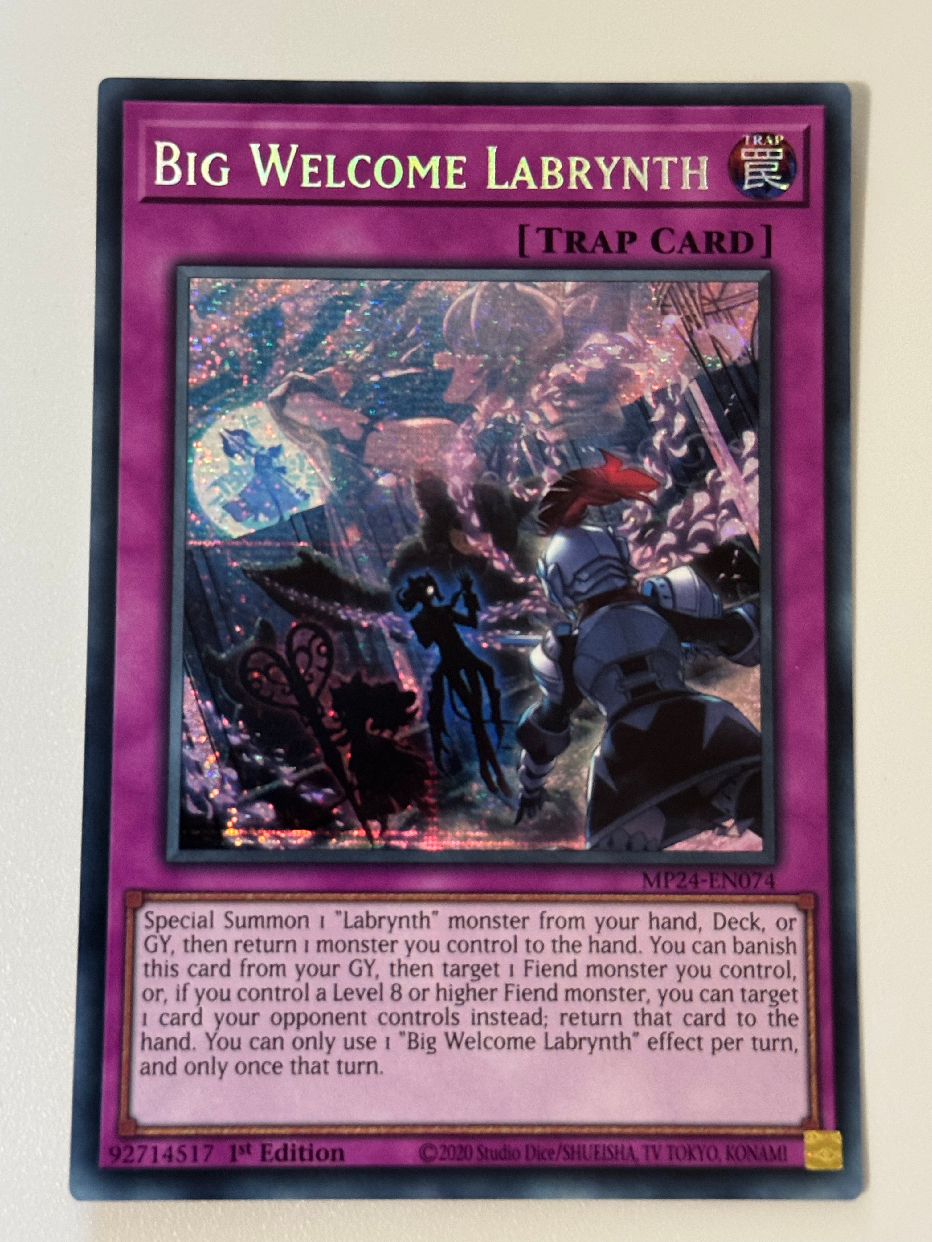 Big Welcome Labrynth MP24-EN074 – Genesis TCG