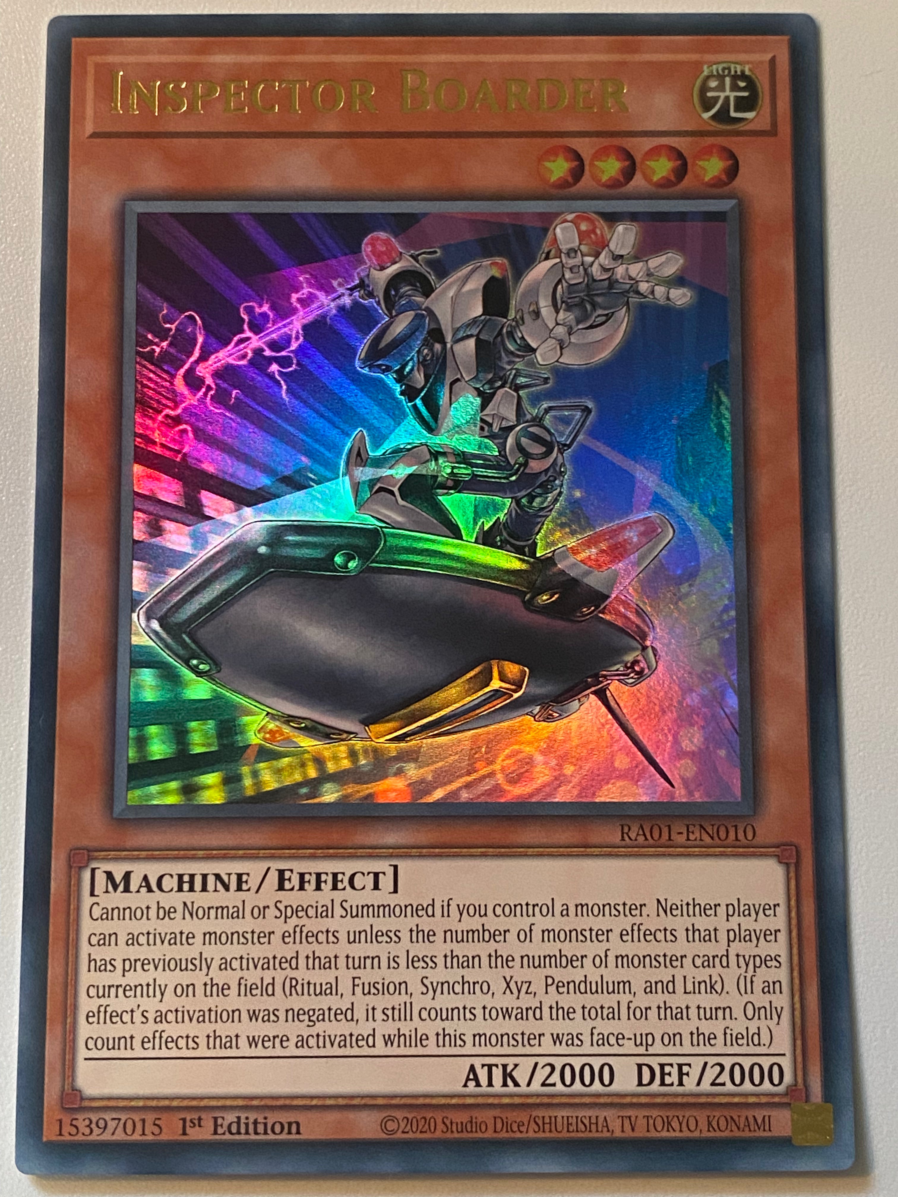 Inspector Boarder RA01-EN010 – Genesis TCG
