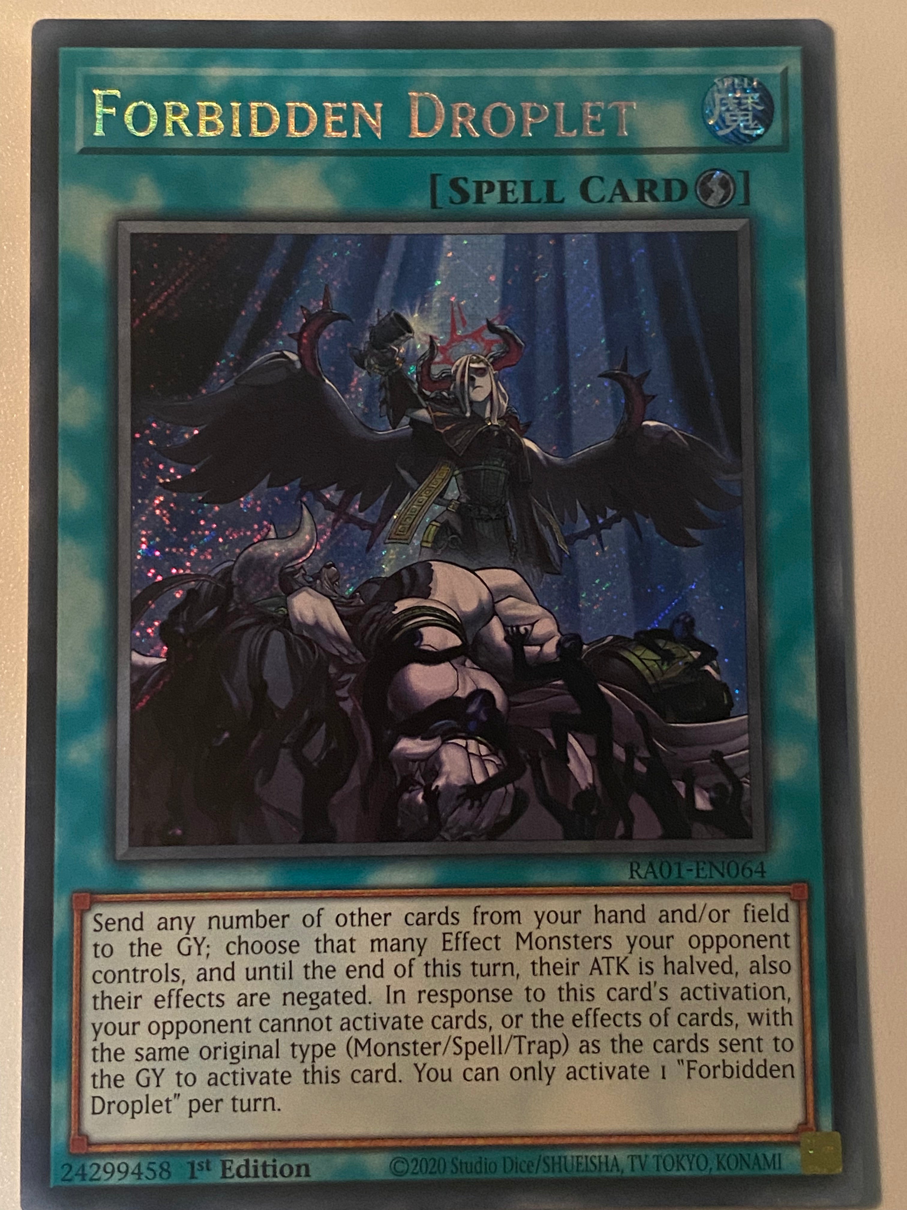 Forbidden Droplet RA01-EN064 – Genesis TCG