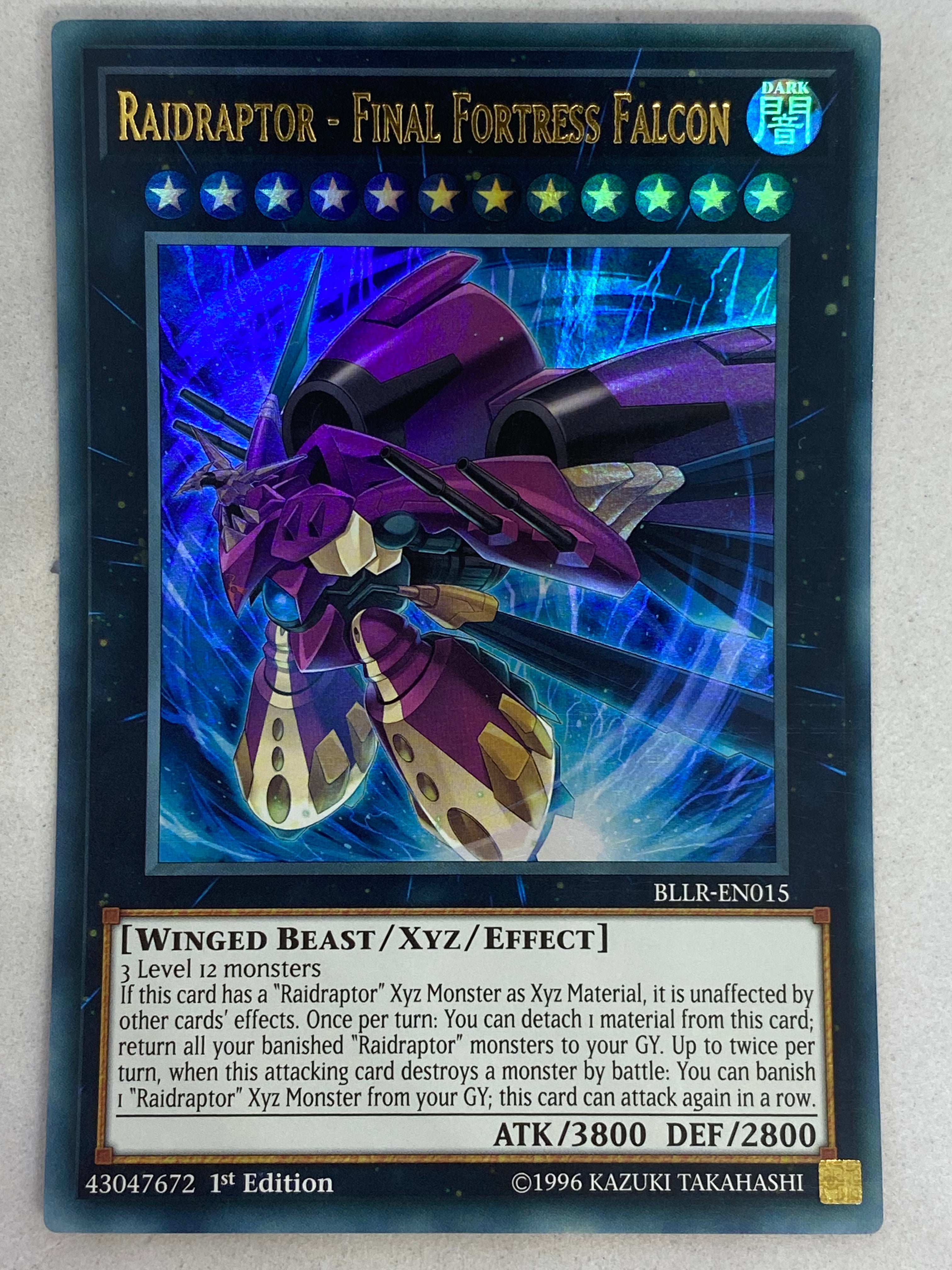 Raidraptor - Final Fortress Falcon BLLR-EN015 – Genesis TCG