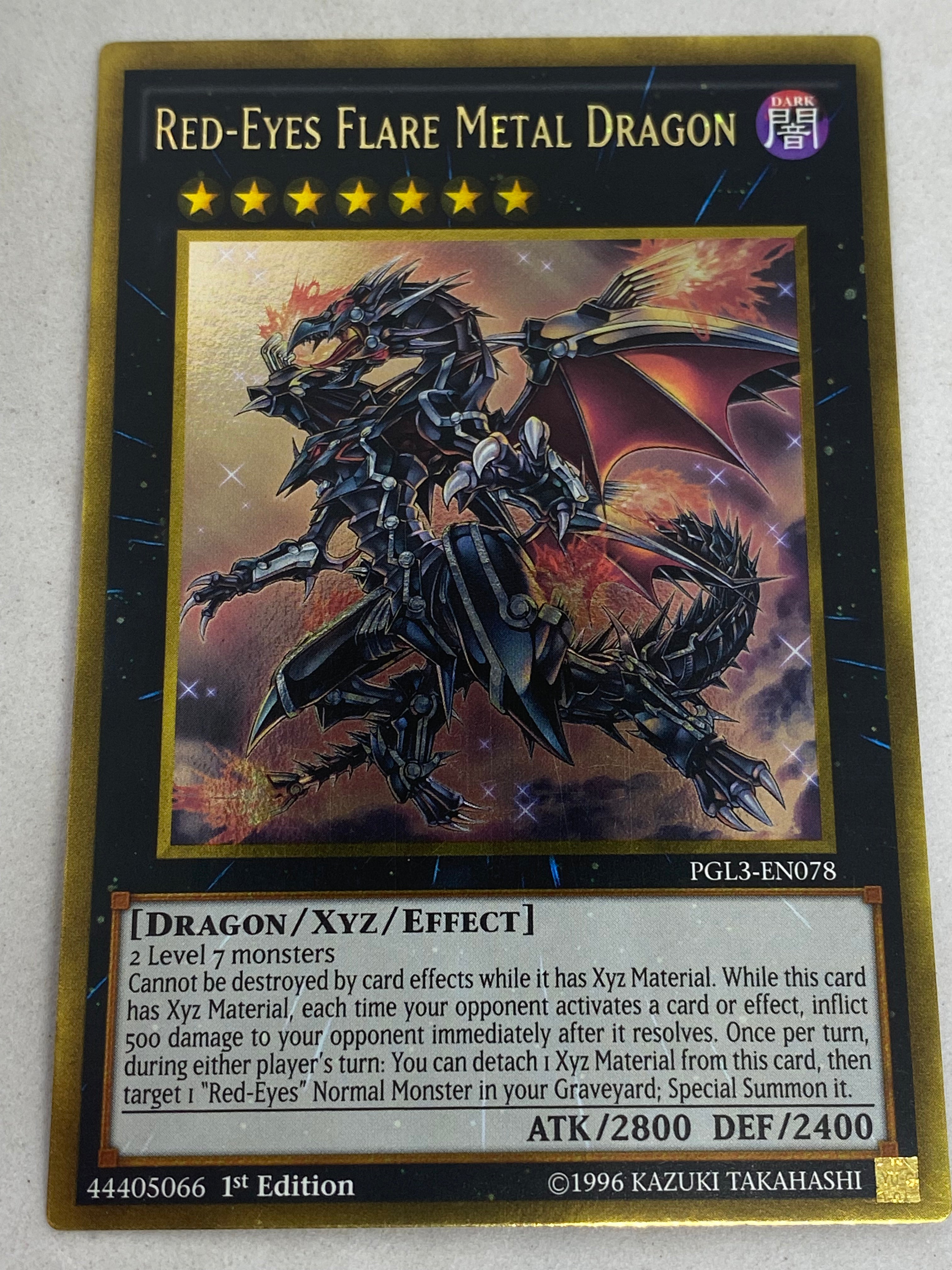 Red-Eyes Flare Metal Dragon PGL3-EN078 – Genesis TCG