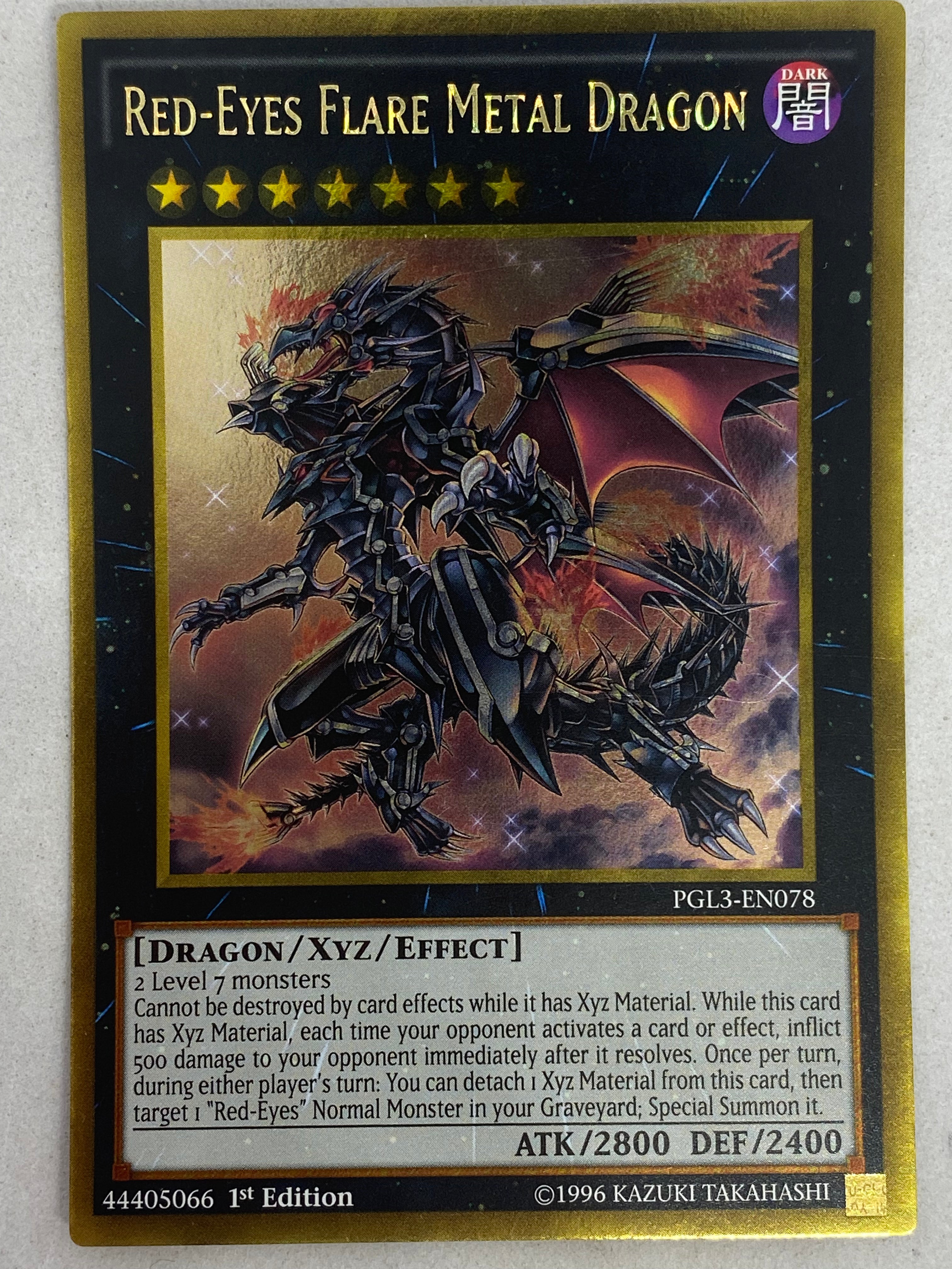 Red-Eyes Flare Metal Dragon PGL3-EN078 – Genesis TCG
