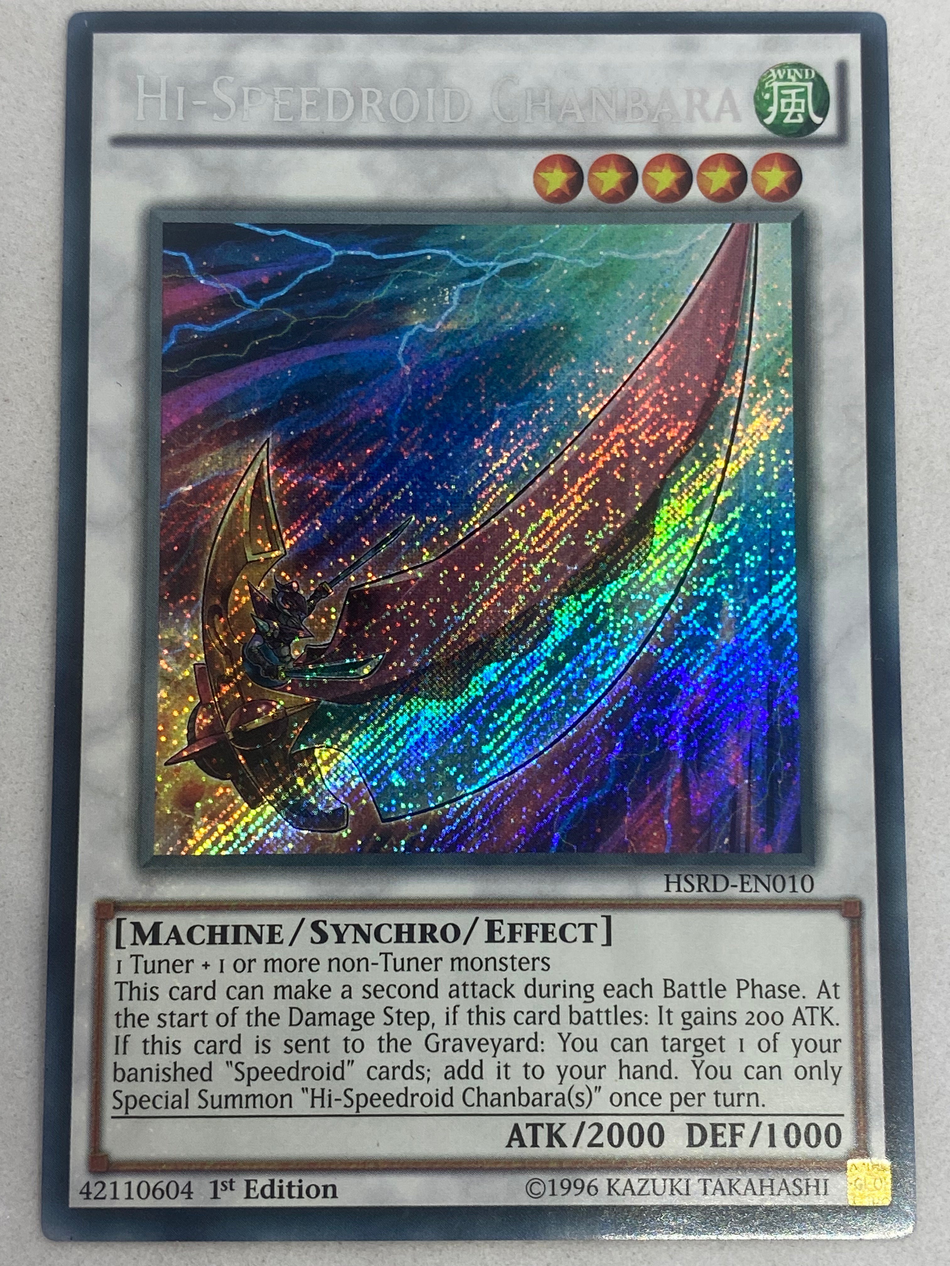 Hi-Speedroid Chanbara HSRD-EN010 – Genesis TCG