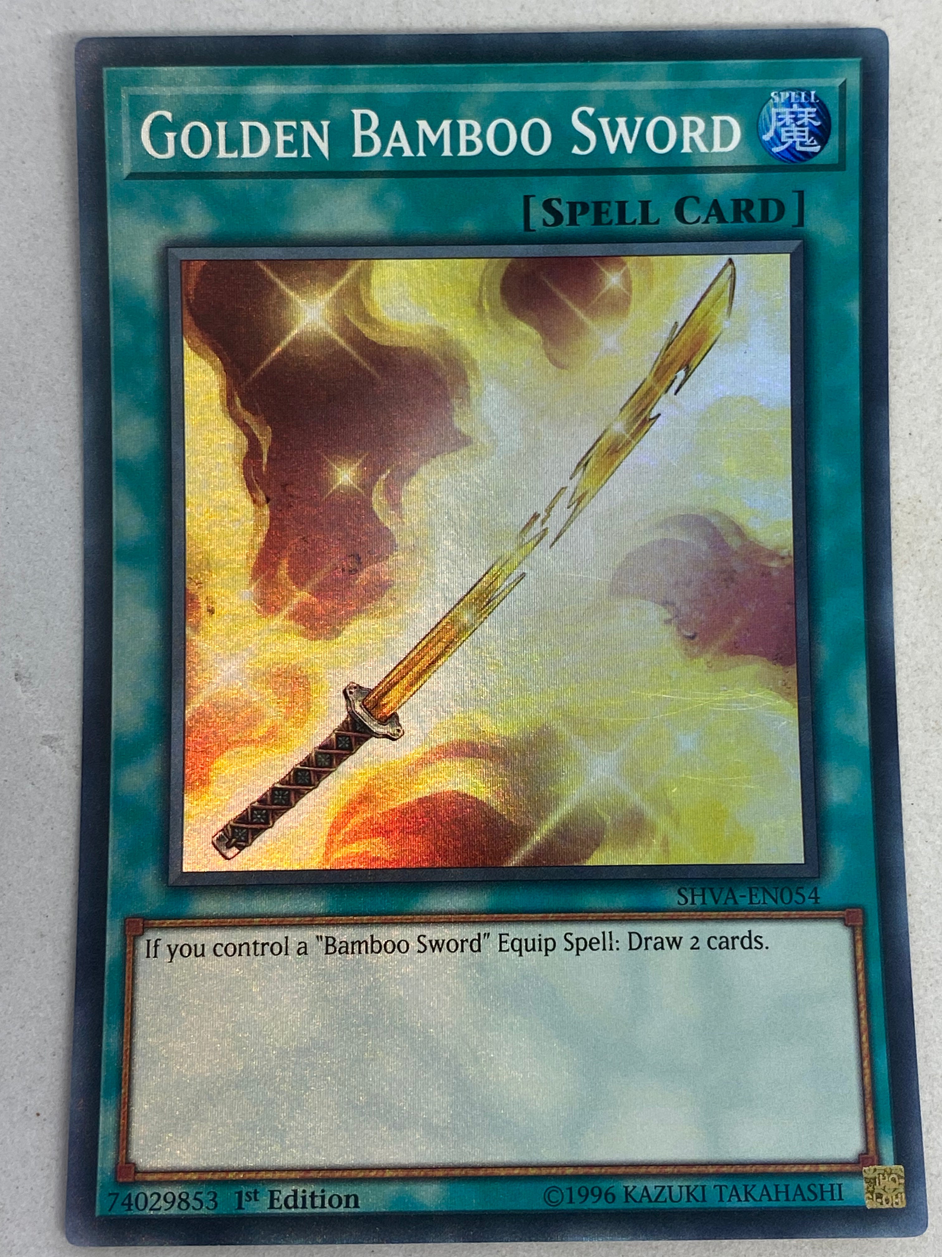Golden Bamboo Sword SHVA-EN054 – Genesis TCG