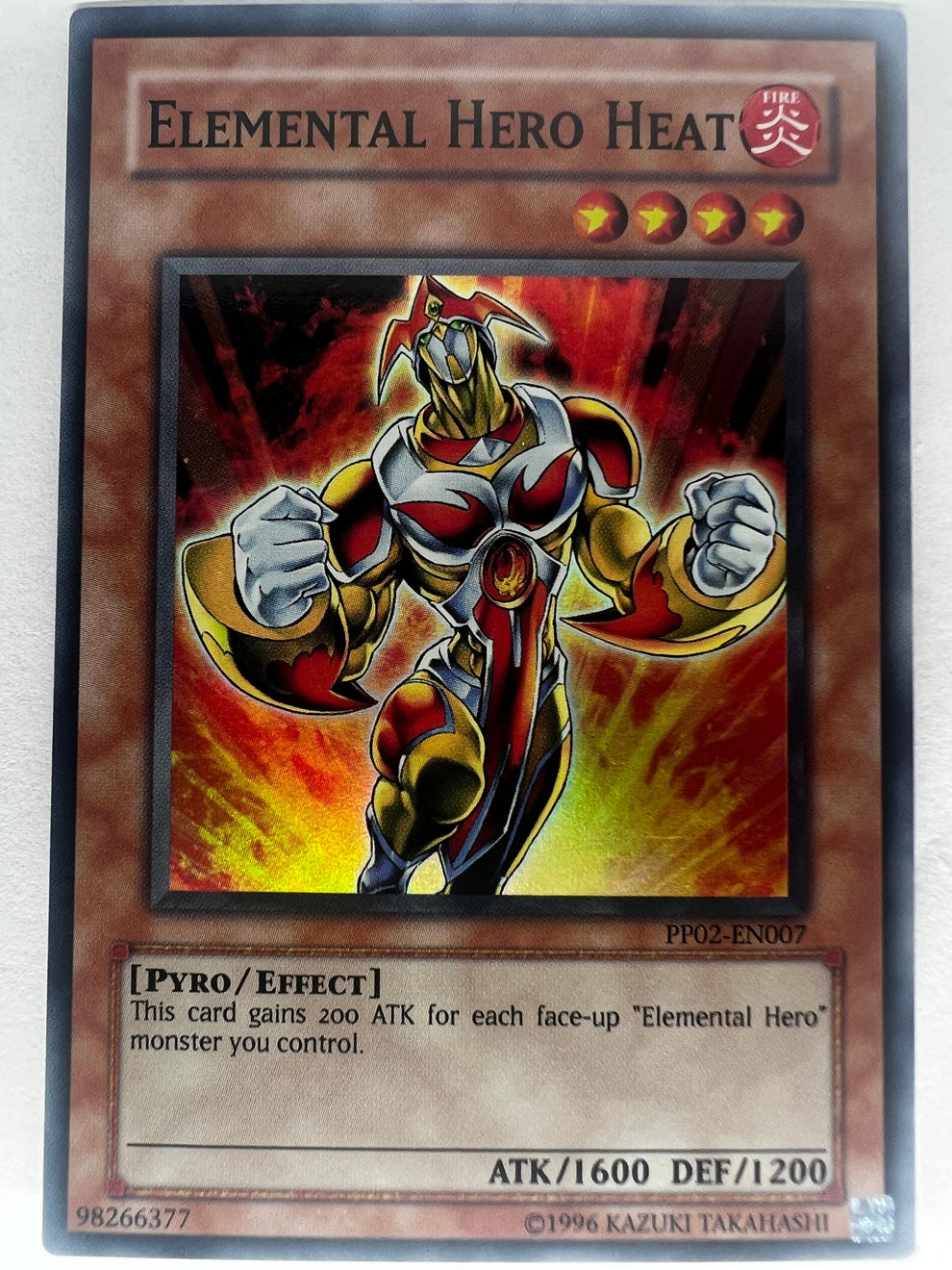 Elemental Hero Heat PP02-EN007 – Genesis TCG