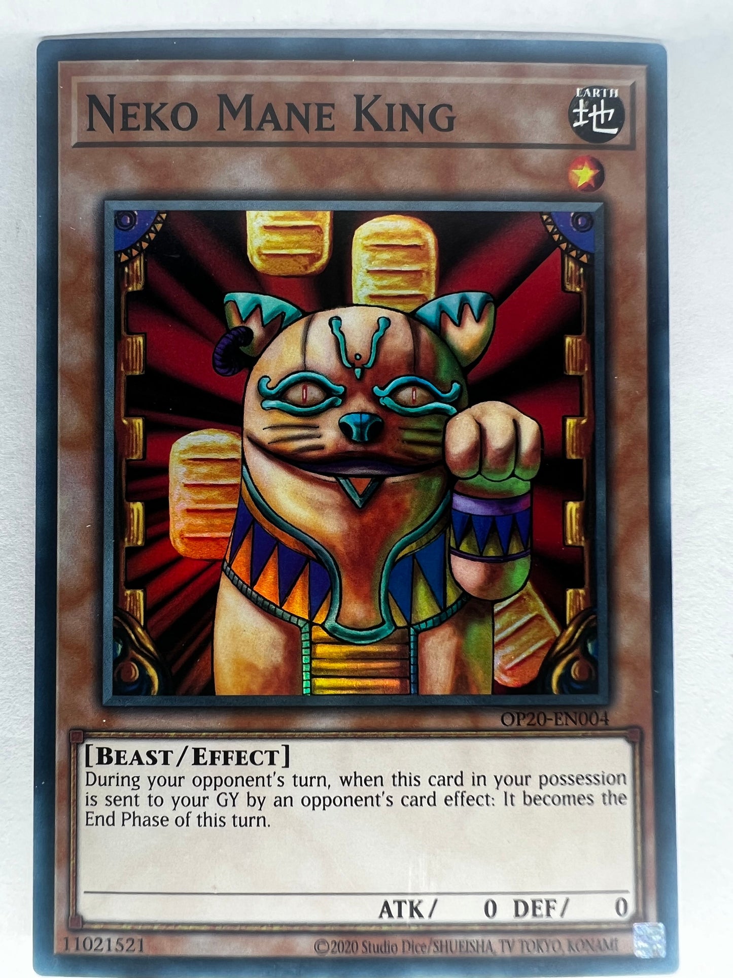 Neko Mane King OP20-EN004 – Genesis TCG