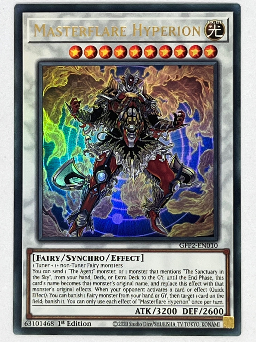 Masterflare Hyperion GFP2-EN010 – Genesis TCG