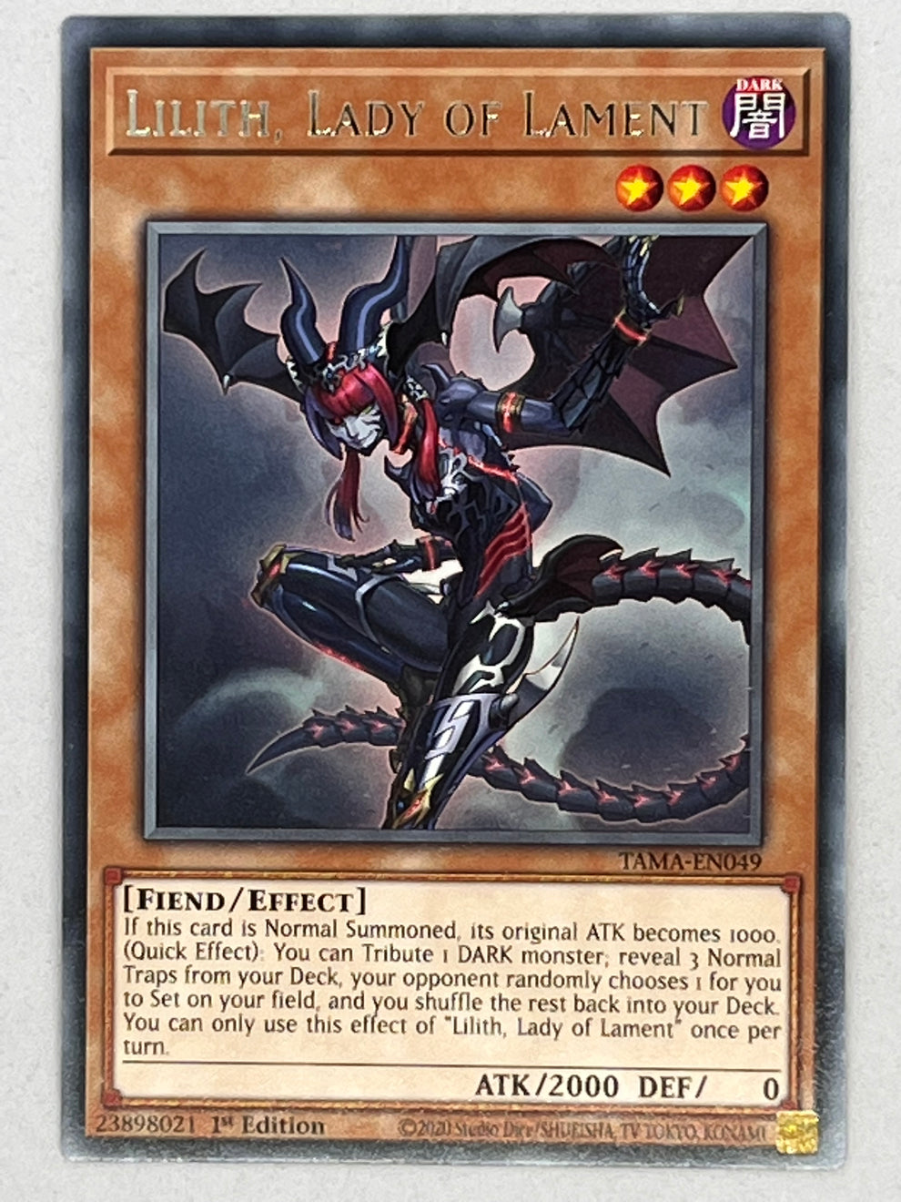 Lilith, Lady Of Lament TAMA-EN049 – Genesis TCG