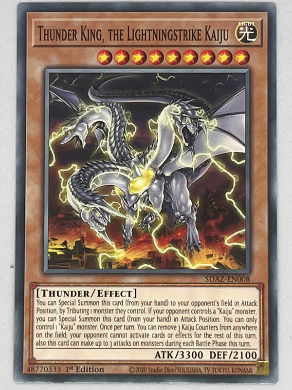 Thunder King, The Lightningstrike Kaiju SDAZ-EN008 – Genesis TCG